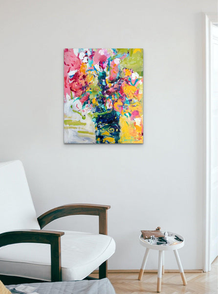 Original Floral Painting For Sale – Amira Rahim Fine Art