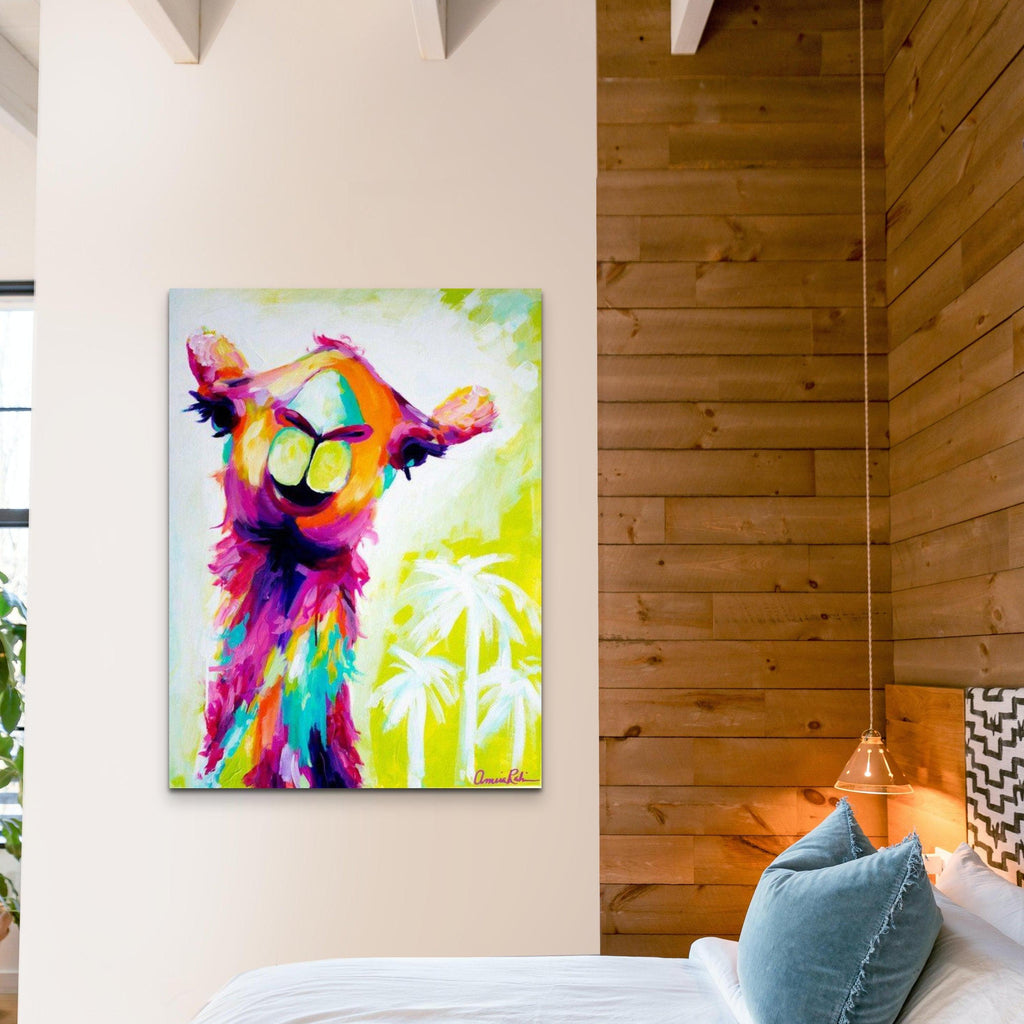 Halie Camel Original Painting to Home Decor – Amira Rahim Fine Art