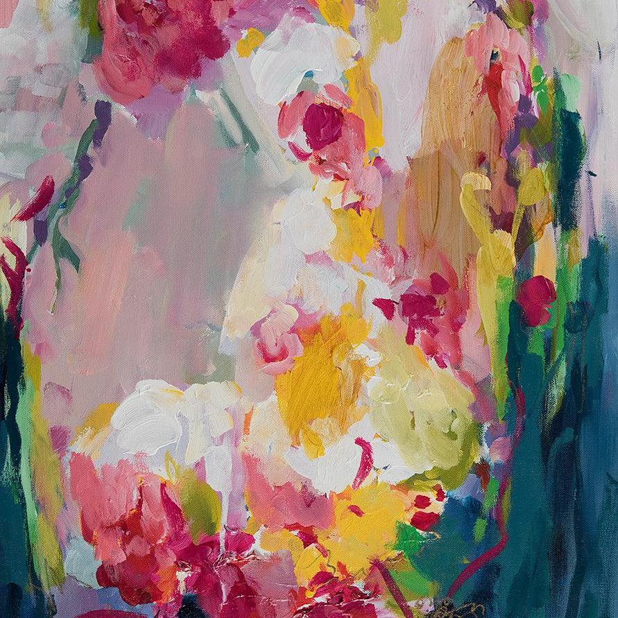 "Still I Rise" -18x36" Original Painting on Canvas – Amira Rahim Fine Art