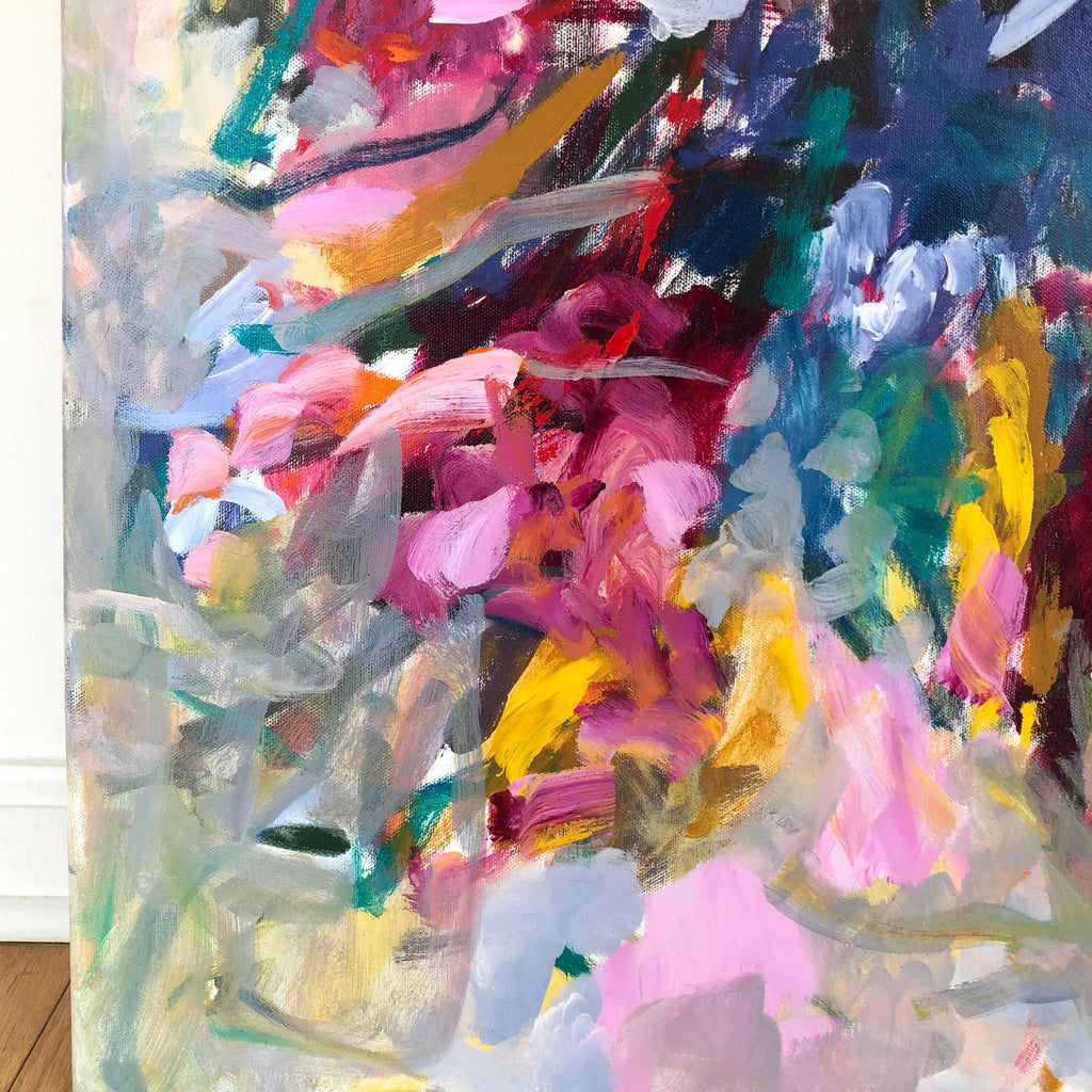 "Finer Things" 24x36in” - Original Canvas Painting – Amira Rahim Fine Art